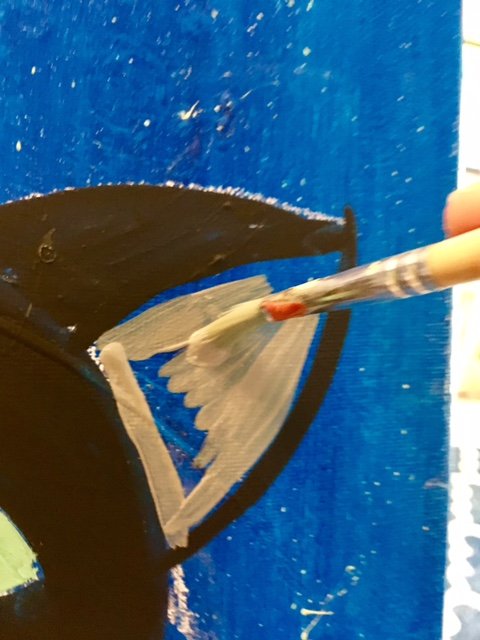 How To Paint A Halloween Cat - Step By Step Acrylic Painting