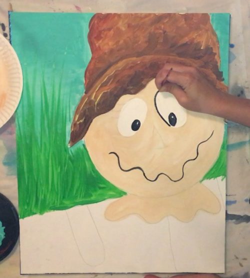 How To Paint A Scarecrow - Step By Step Painting