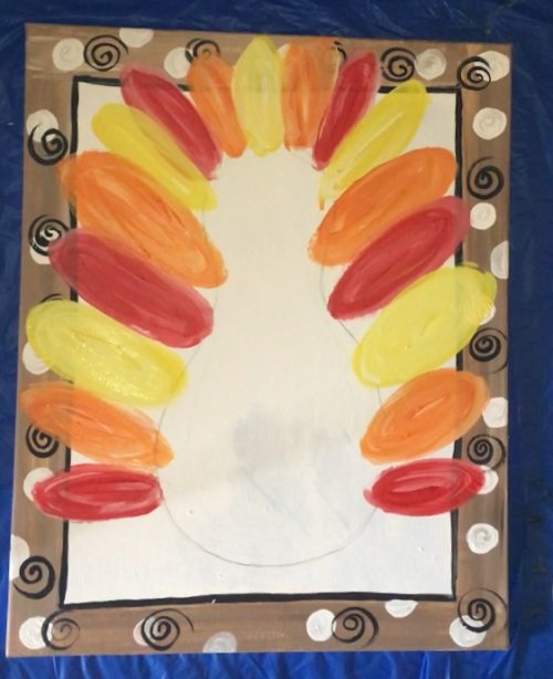 How to Paint A Turkey on Canvas - Step by Step Painting