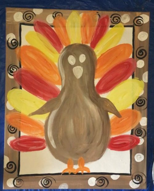 How to Paint A Turkey on Canvas - Step by Step Painting