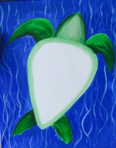 Sea Turtle Painting - Step By Step Acrylic Tutorial - For Beginners