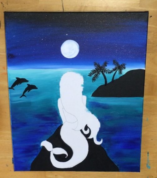 How To Paint A Mermaid - Step By Step Painting Tutorial