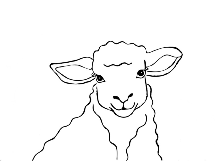 "Sheep Painting" - Acrylic Painting Online Tutorial