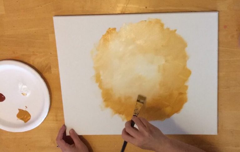 Coffee Cup Painting - Step By Step Painting For Beginners