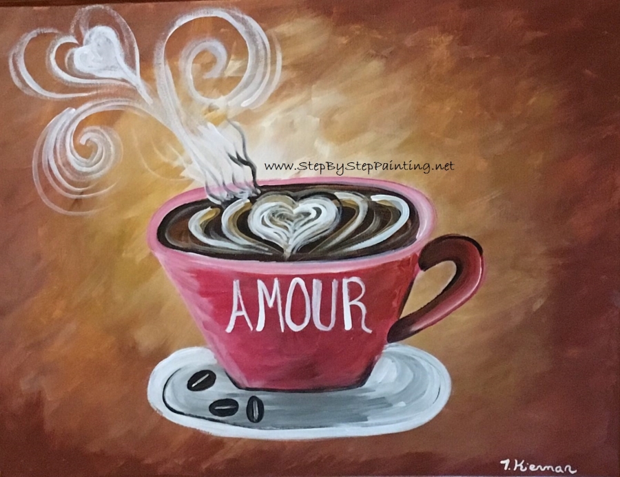 Coffee Archives - Tracie Kiernan - Step By Step Painting