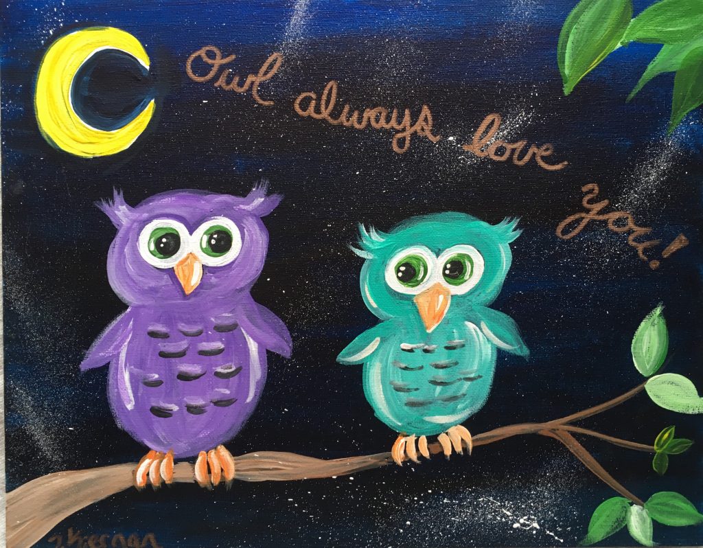 Owl Archives - Tracie Kiernan - Step By Step Painting