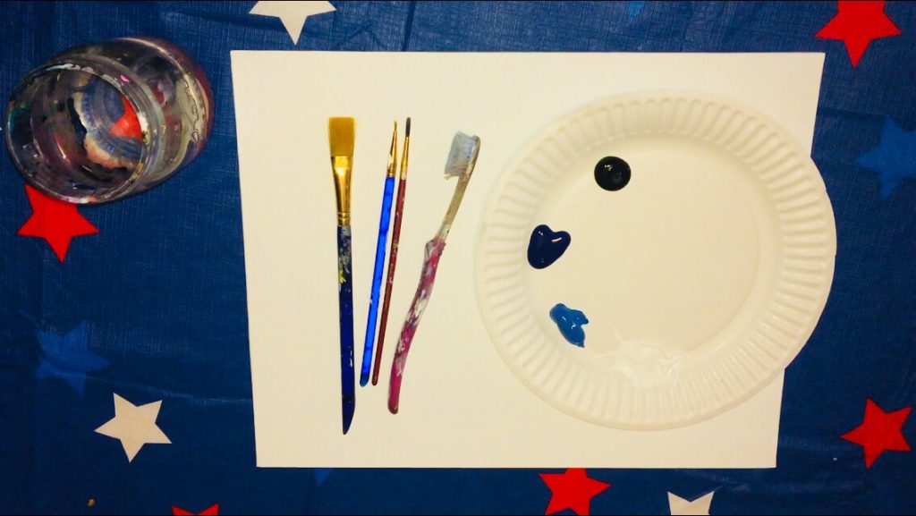 American Flag Painting - Step By Step Tutorial For Beginners