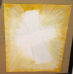 Cross Painting - Acrylic Painting Tutorial - Step By Step