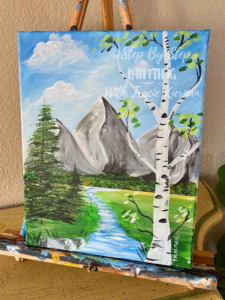 How To Paint A Landscape - Online Acrylic Painting Tutorial