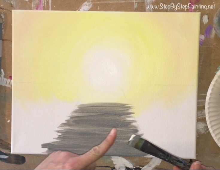 How To Paint A Spring Tree Path - Tracie Kiernan - Step By Step Painting
