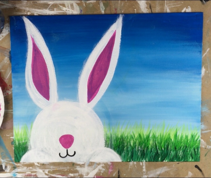 How To Paint An Easter Bunny - Tracie Kiernan - Step By Step Painting