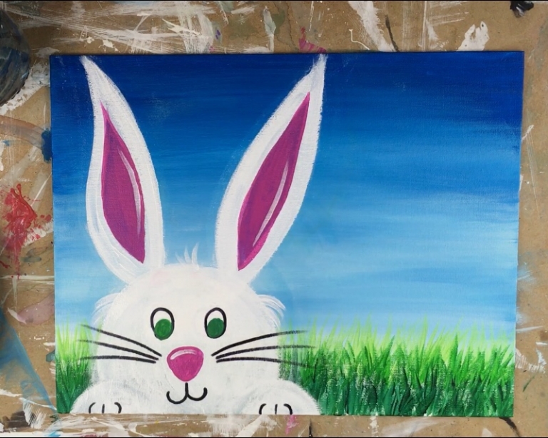 How To Paint An Easter Bunny - Tracie Kiernan - Step By Step Painting