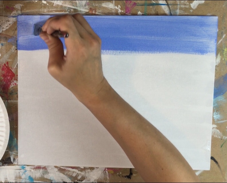 How To Paint A Sunset Lake Pier - Tracie Kiernan - Step By Step Painting