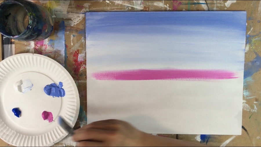 How To Paint A Sunset Lake Pier - Tracie Kiernan - Step By Step Painting