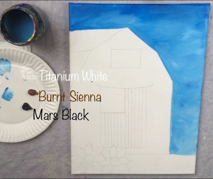 How To Paint "American Barn" - Tracie Kiernan - Step By Step Painting