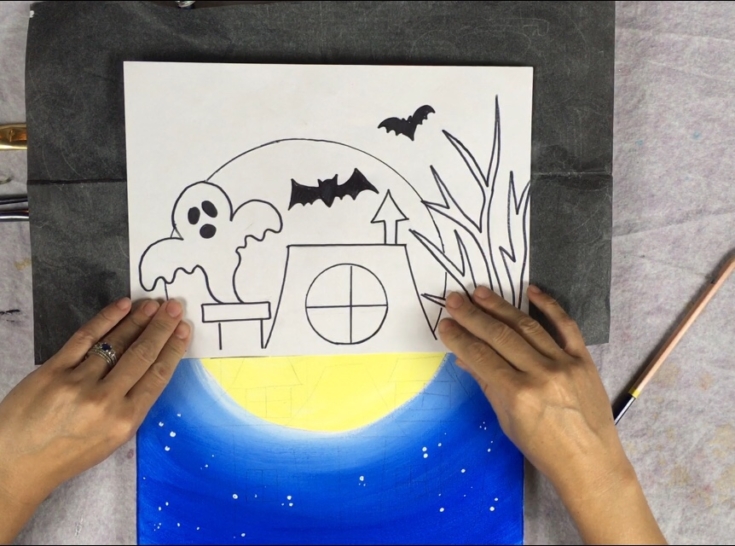How To Paint A Haunted House - Tracie Kiernan - Step By Step Painting