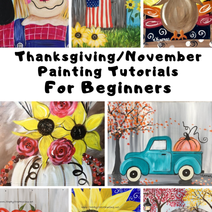 November/ Thanksgiving Paintings - Tracie Kiernan - Step By Step Painting