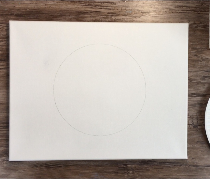 How To Paint A Moon - Step By Step Beginner Acrylic Tutorial