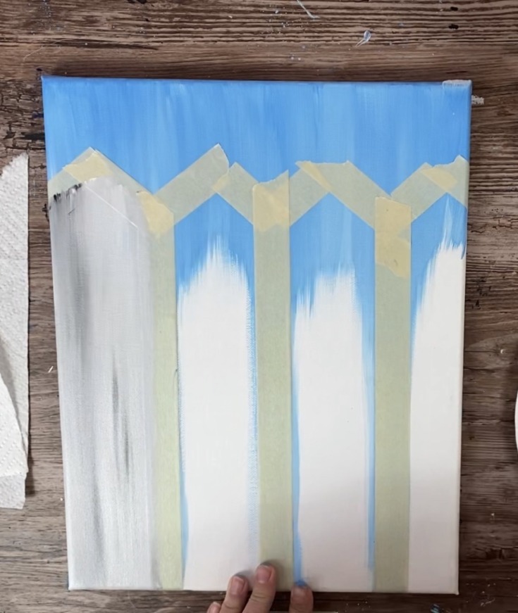 Garden Fence Painting On Canvas - Step By Step With Pictures and Video