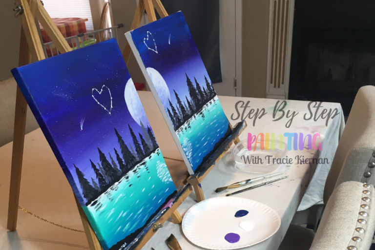 Couples Painting - Step By Step Tutorial - Free Online