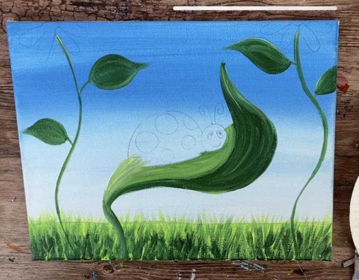 Ladybug Painting - Step By Step Tutorial - With Video