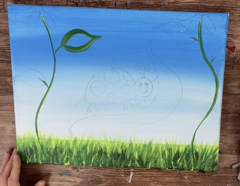 Ladybug Painting - Step By Step Tutorial - With Video