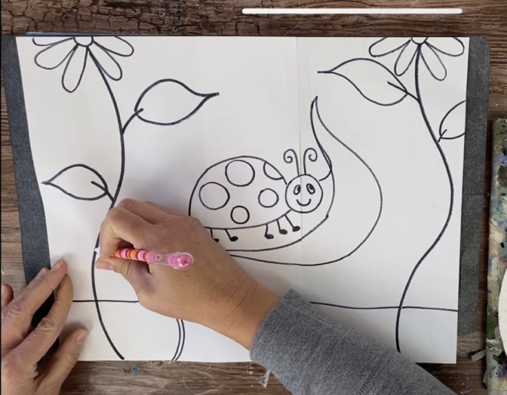 Ladybug Painting - Step By Step Tutorial - With Video