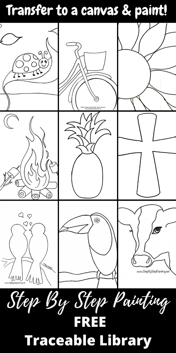 Painting Templates - 100+ Free Templates For Canvas Painting