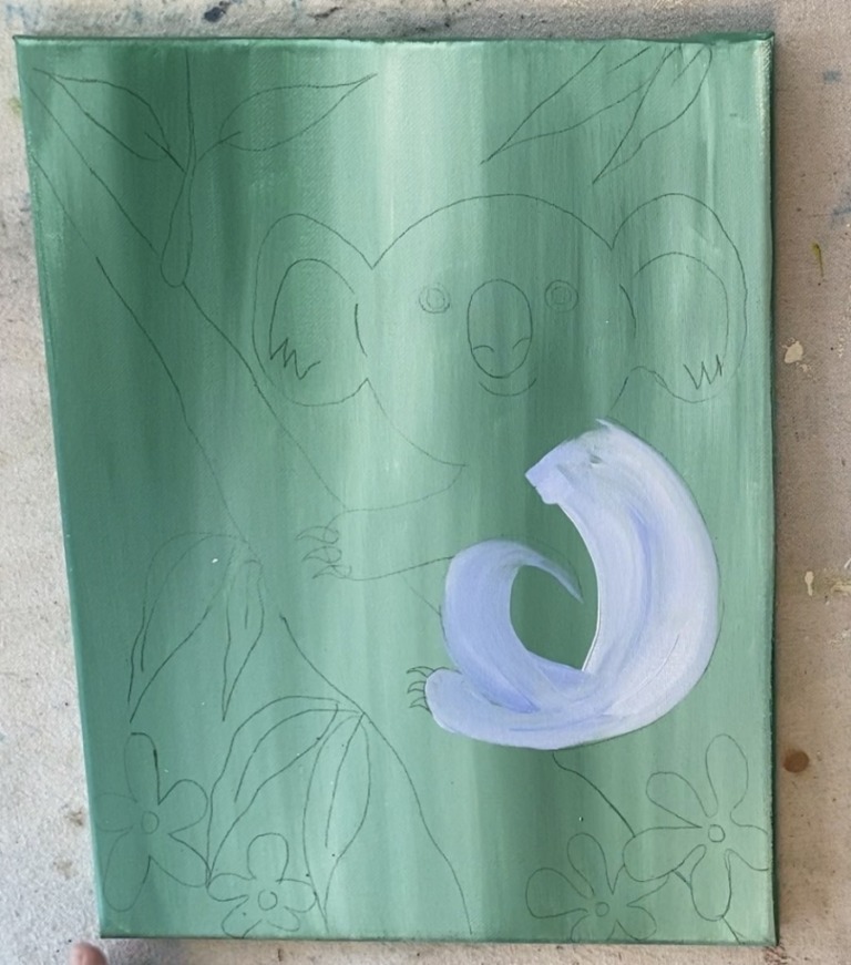 Koala Painting Step By Step - Tracie Kiernan - Step By Step Painting