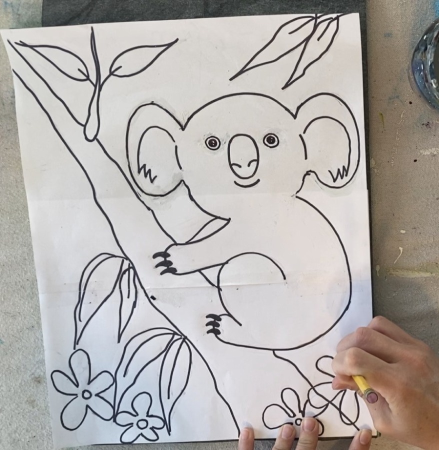 Koala Painting Step By Step - Tracie Kiernan - Step By Step Painting