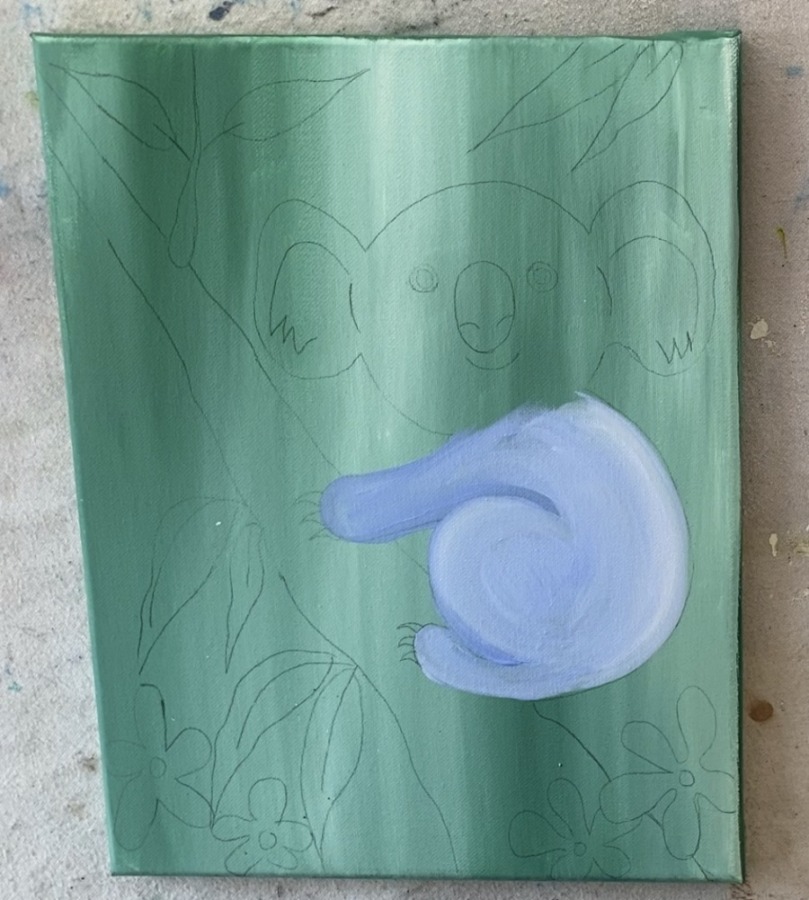 Koala Painting Step By Step - Tracie Kiernan - Step By Step Painting