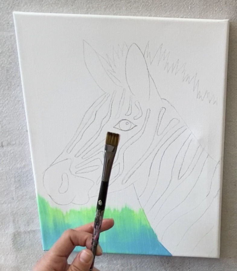 Zebra Painting - Tracie Kiernan - Step By Step Painting