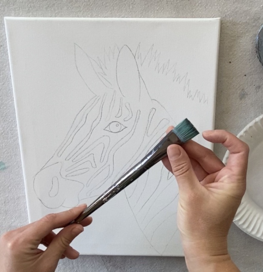 Zebra Painting - Tracie Kiernan - Step By Step Painting