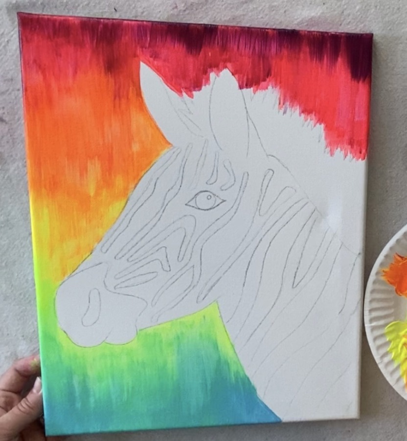 Zebra Painting - Tracie Kiernan - Step By Step Painting