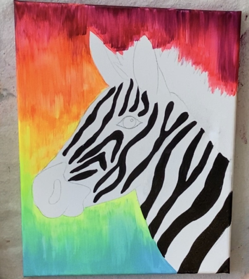 Zebra Painting - Tracie Kiernan - Step By Step Painting