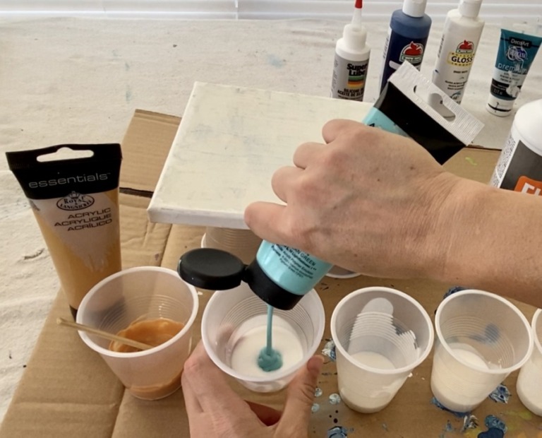 How To Do Acrylic Pouring - Step By Step Tutorial For Beginners