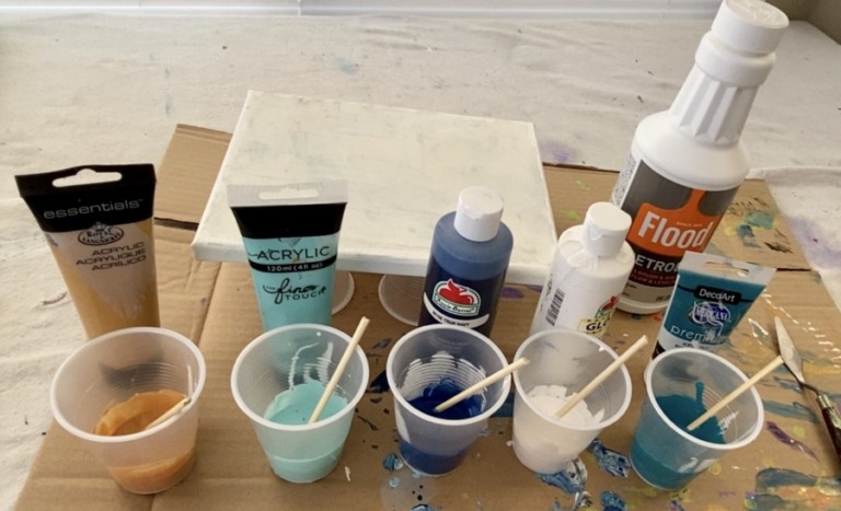 How To Do Acrylic Pouring - Step By Step Tutorial For Beginners