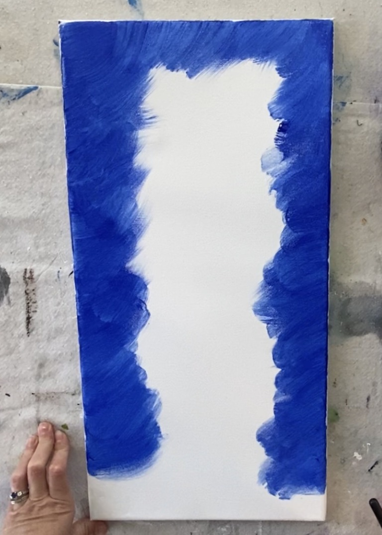 Galaxy Campsite Acrylic Painting Tutorial - Tracie Kiernan - Step By ...