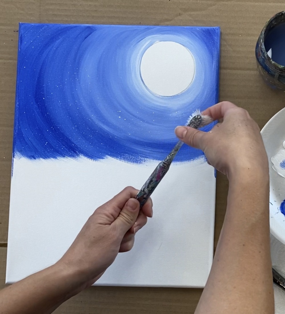 Fall Path Painting - Step By Step Painting With Tracie Kiernan