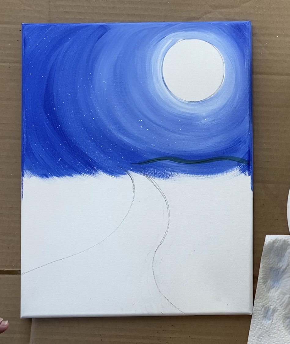 Fall Path Painting - Step By Step Painting With Tracie Kiernan