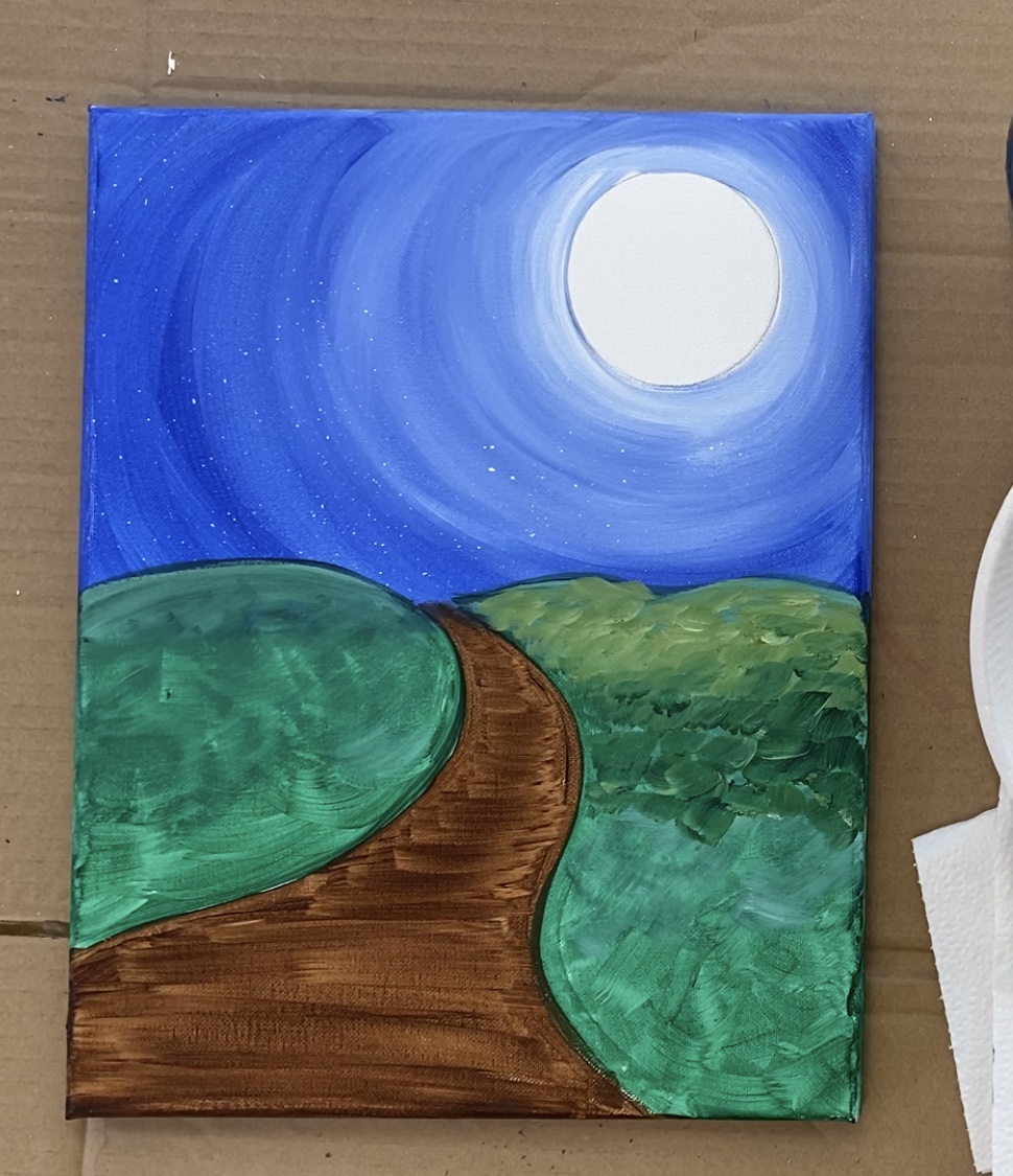 Fall Path Painting - Step By Step Painting With Tracie Kiernan