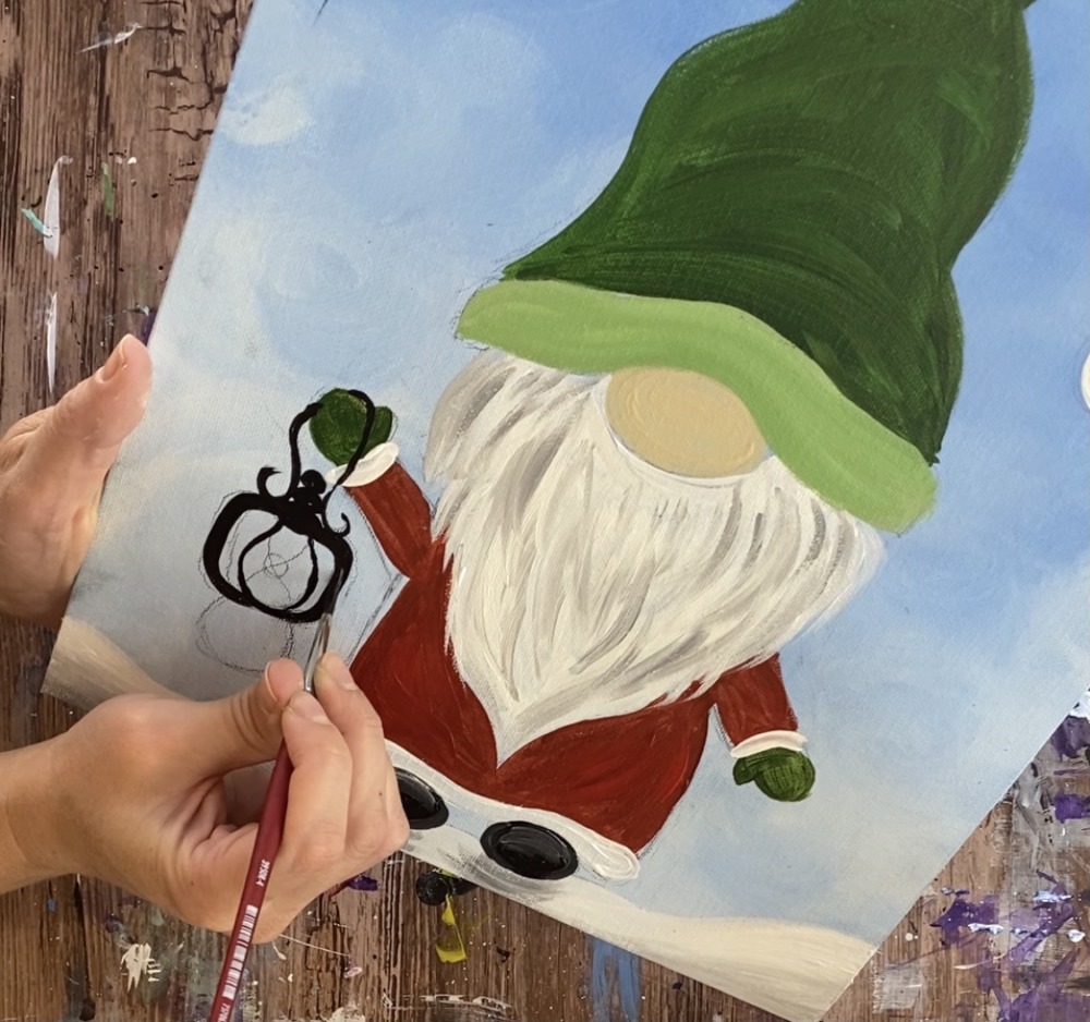 How To Paint A Winter Gnome - Tracie Kiernan - Step By Step Painting