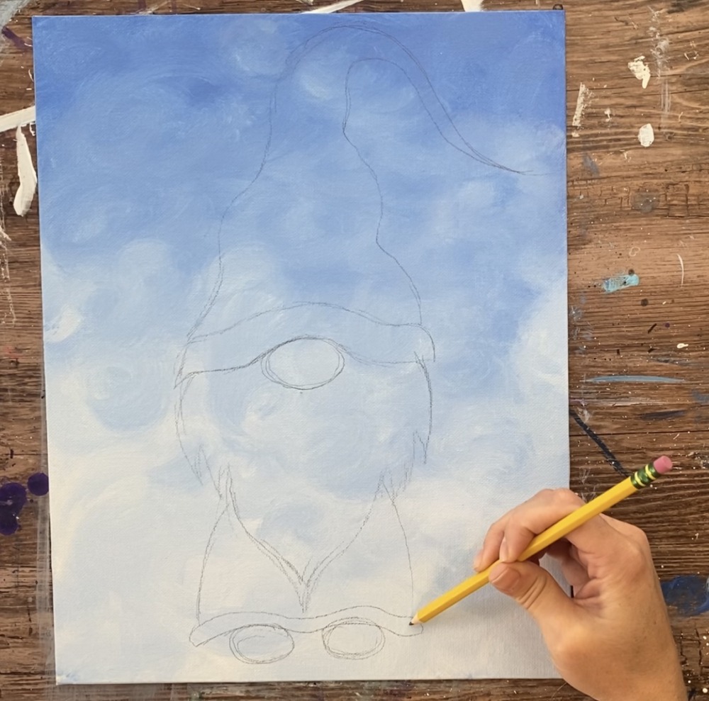 How To Paint A Winter Gnome - Tracie Kiernan - Step By Step Painting