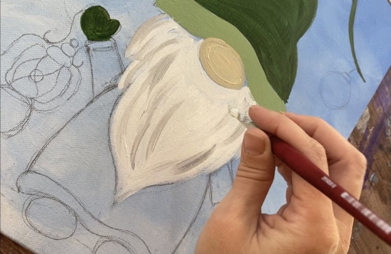 How To Paint A Winter Gnome - Tracie Kiernan - Step By Step Painting