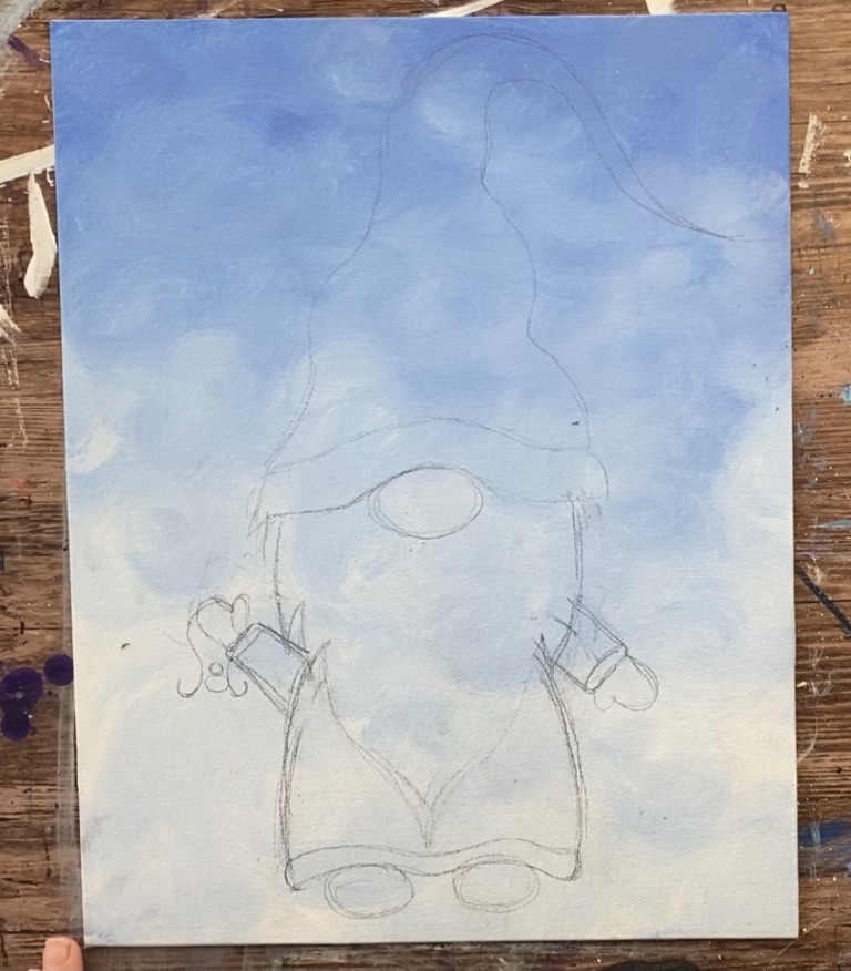 How To Paint A Winter Gnome - Tracie Kiernan - Step By Step Painting