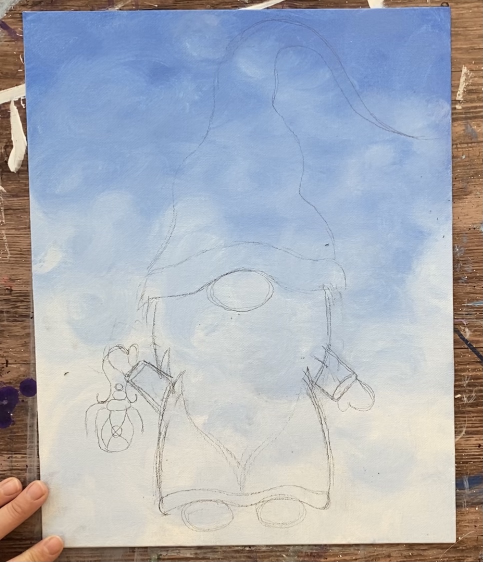 How To Paint A Winter Gnome - Tracie Kiernan - Step By Step Painting