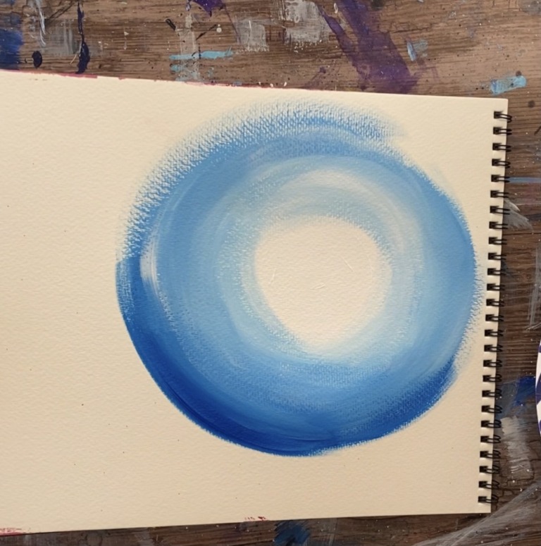 How To Blend Acrylic Paint - Step By Step Painting With Tracie Kiernan