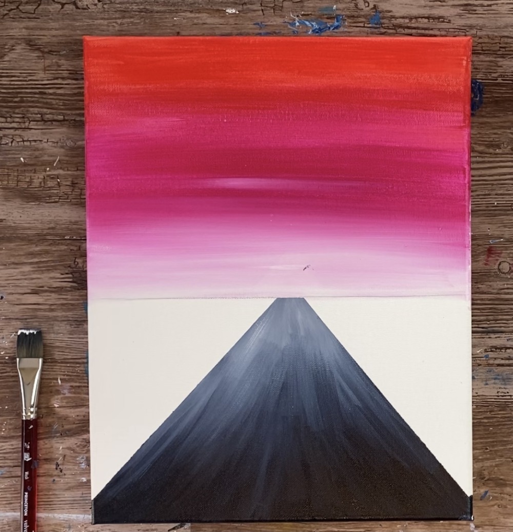 Sunset Road Painting - Tracie Kiernan - Step By Step Painting
