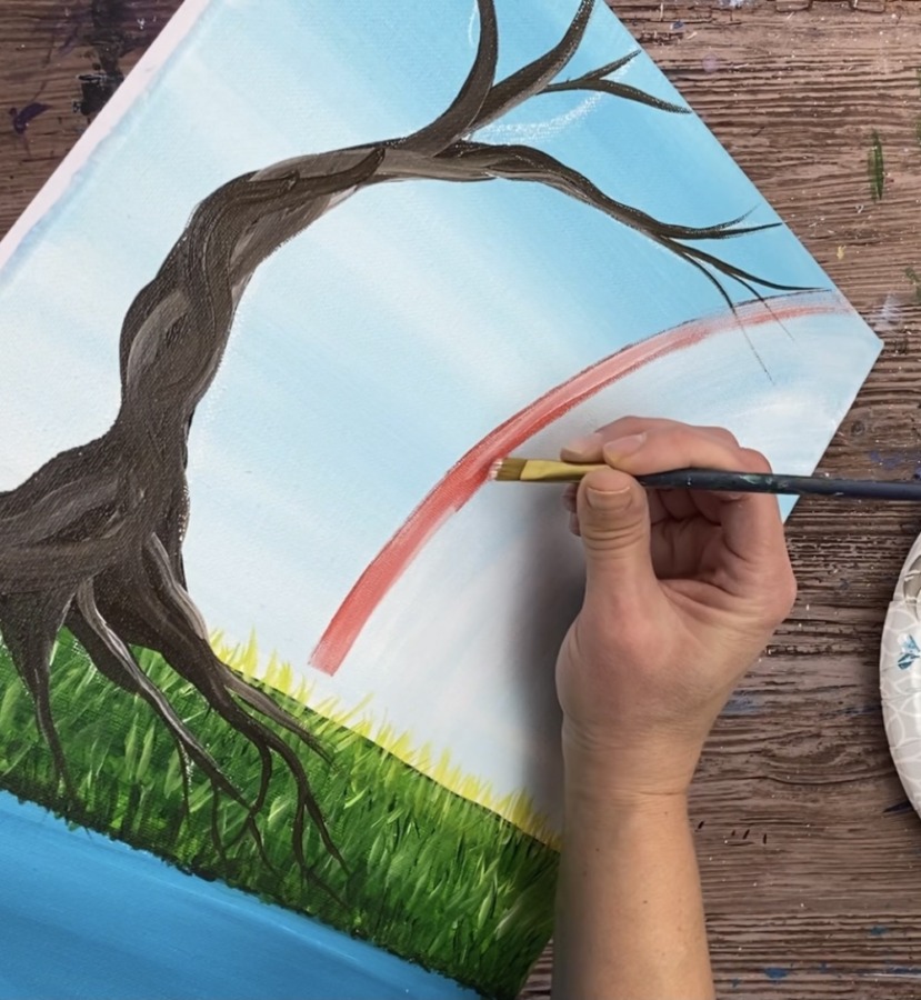 Rainbow Painting - Step By Step Painting With Tracie Kiernan