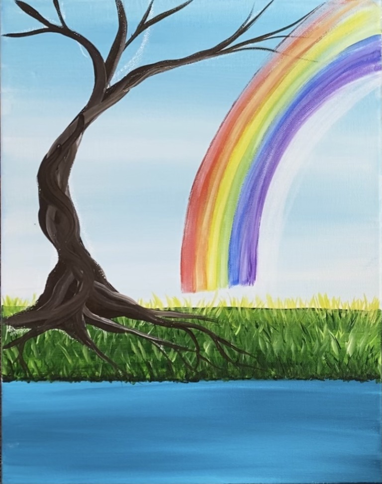 Rainbow Painting - Step By Step Painting With Tracie Kiernan